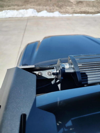 Universal Light Bar Mounting Kit - Adjustable Roof Rack Light Mounts ...